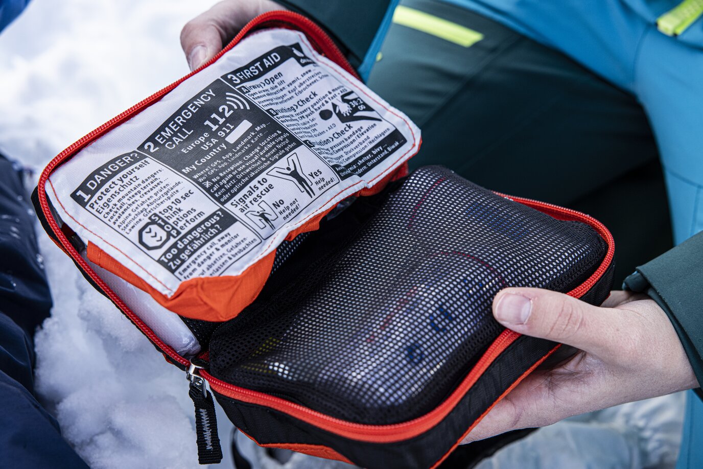 Snow sport first aid