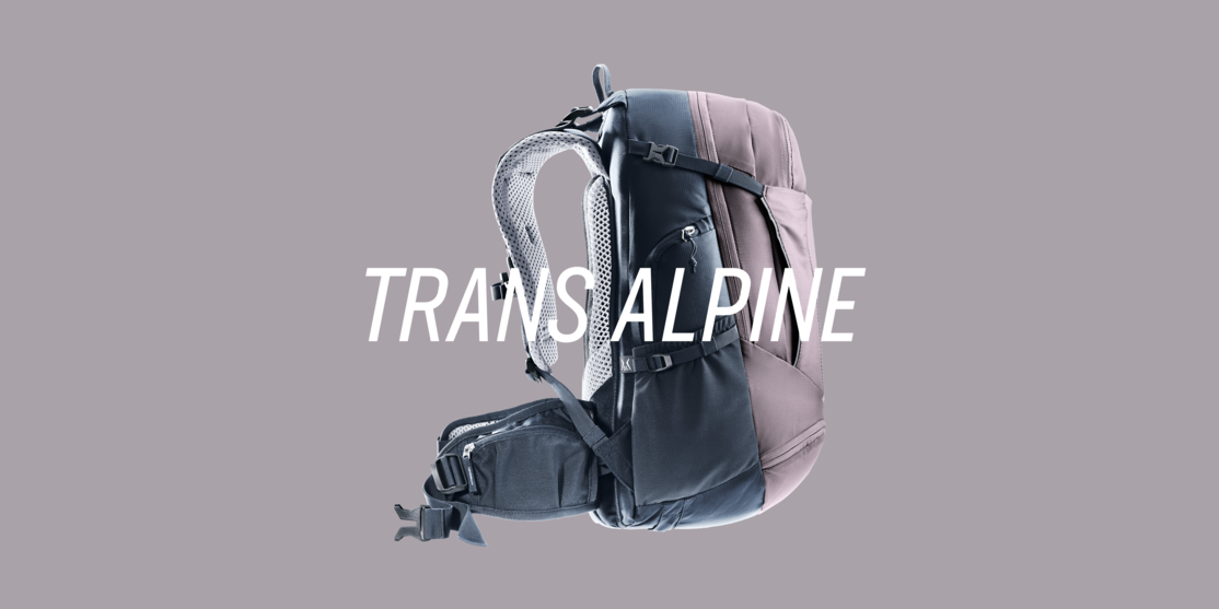 The deuter Trans Alpine series
